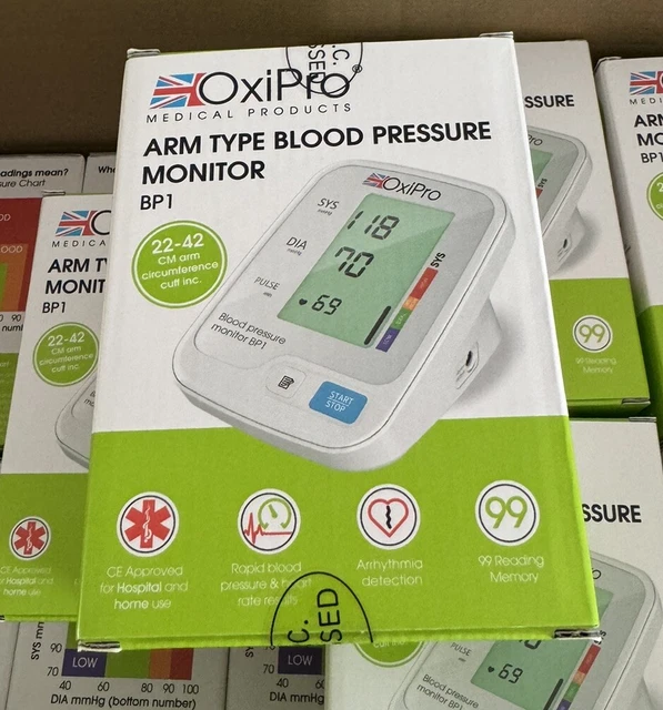 OXIPRO BP1 - NHS Supplied Blood Pressure Monitor / BP Machine B £23.00 ...