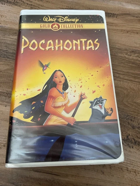 WALT DISNEY POCAHONTAS VHS Video Tape Classic Gold Collection Edition ...