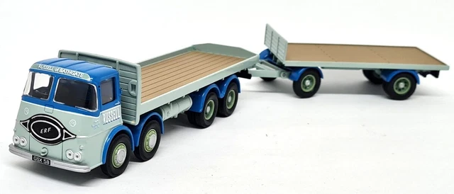 CORGI 1/50 ERF KV 8 Wheel Trailer Russell Of Bathgate 11301 Diecast ...