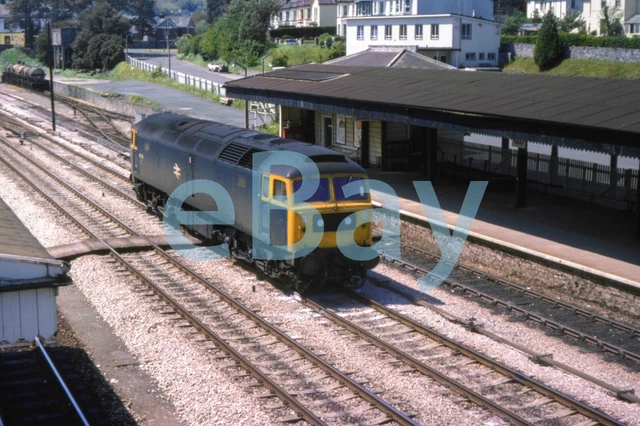35MM RAILWAY SLIDE of Class 47 47110 @ Totnes Copyright to Buyer £3.49 ...