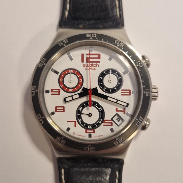 SWATCH IRONY CHRONO Orologio ENCIRCLED YCS516 Cronografo AG 2008 ...