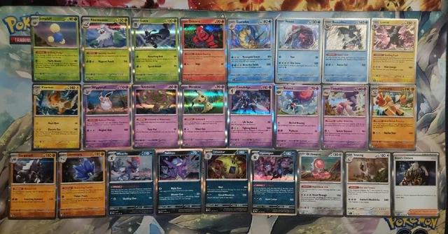 POKEMON CARD PALDEA Evolved Bundle Complete Holo Rare Set All 25 ...