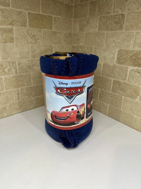 DISNEY PIXAR CARS Lightning McQueen And Mater Fleece Throw ...