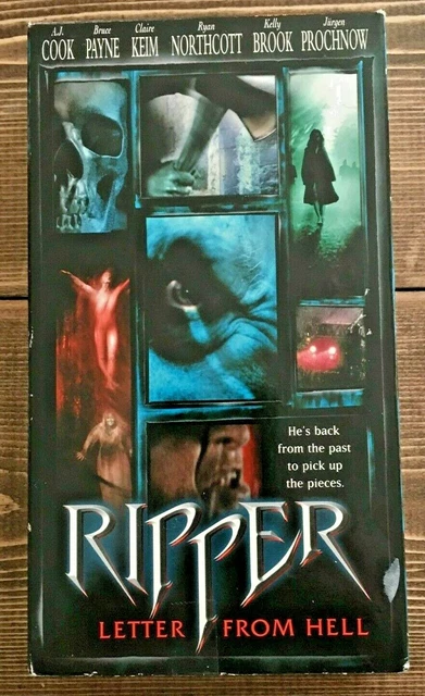 RIPPER LETTER FROM Hell VHS (Lions Gate, 2000) Horror ++ DVD GRATUITO ...