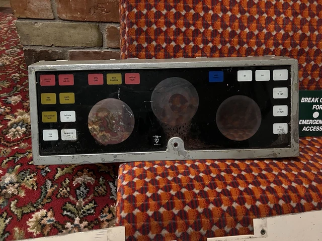 GLASGOW SUBWAY UNIT Cab Desk Panel £150.00 - PicClick UK