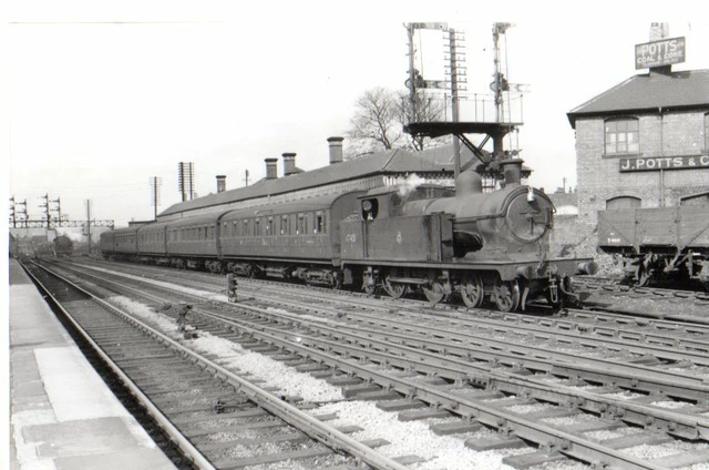 RAIL PHOTO LNER GCR 442t C14 67451 Macclesfield Central station LMS ...
