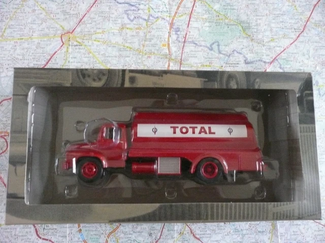 UNIC MZ 36 Saverne Citerne TOTAL 1965 IXO Camion d'autrefois 1/43 en ...