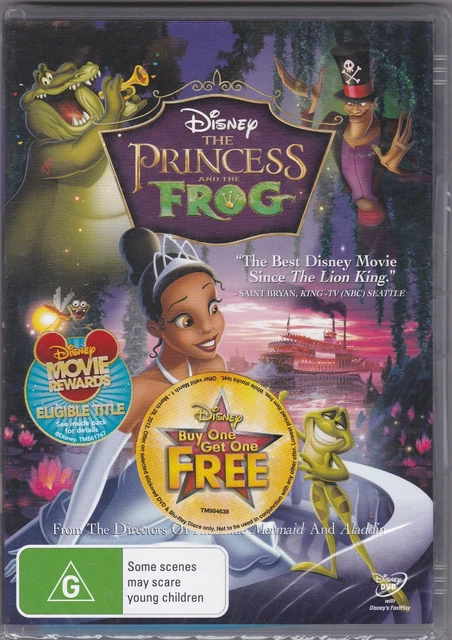 THE PRINCESS AND The Frog - DVD (Brand New Sealed) Region 4 PAL $8.99 ...