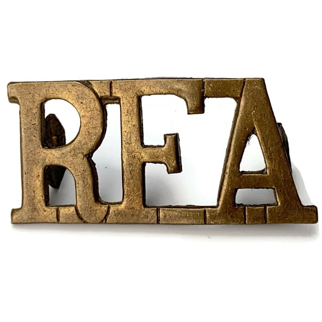 ORIGINAL WW1 ROYAL Field Artillery RFA Shoulder Title Badge £12.99 ...