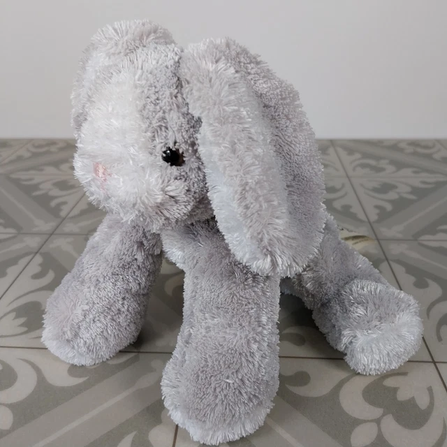 VINTAGE M&S BUNNY Rabbit Plush Soft Toy Daisy Collar Marks & Spencer ...