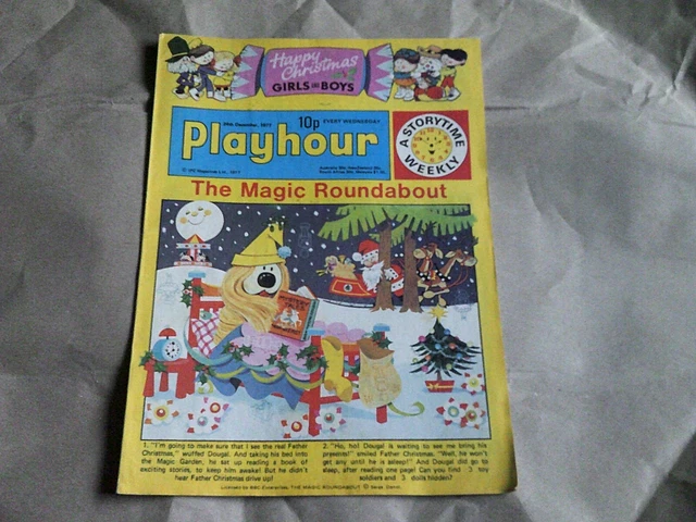 PLAYHOUR COMIC 1970's 10p - the magic roundabout £5.95 - PicClick UK