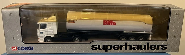 CORGI SUPERHAULERS SCANIA Truck Tanker - Biffa 59544 1:64 £7.00 ...