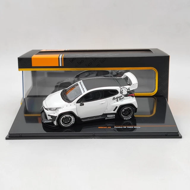 1/43 IXO TOYOTA Pandem GR Yaris Rocket Bunny Racing White MOC327.22 ...