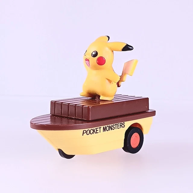 PIKACHU POKEMON × Seven-Eleven Super Boat Figure 2010 Nintendo dal ...