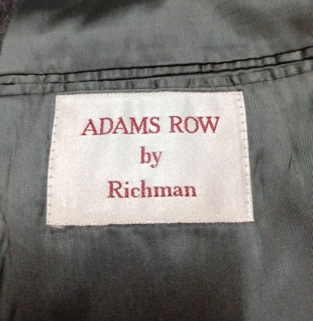 VINTAGE ADAMS ROW classic handtailored bespoke all worsted American ...
