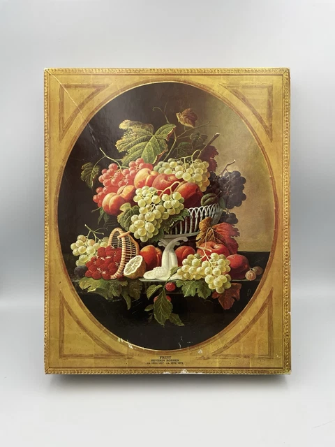 VTG 1968 SPRINGBOK Puzzle 🍇 Fruit (Roesen), 500pc COUNT IS 516 £25.02 ...