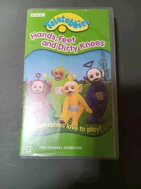 TELETUBBIES VHS. HANDS Feet And Dirty Knees Vintage. BBC $24.00 ...