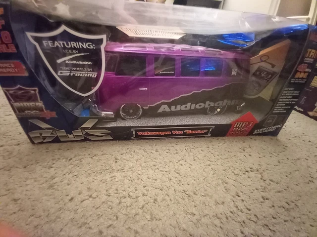 VW CAMPER MAISTO Audiobahn Bus Radio Controlled Car Extremely Rare New ...