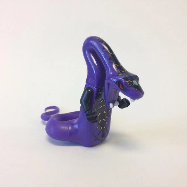 MINIFIG NJO060 PYTHOR Chumsworth 100% Original Ninjago Purple with ...