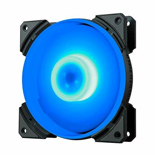 GOLDEN FIELD MH Blue PC Case Fan 120mm Silent LED RGB Cooling Fan £12. ...