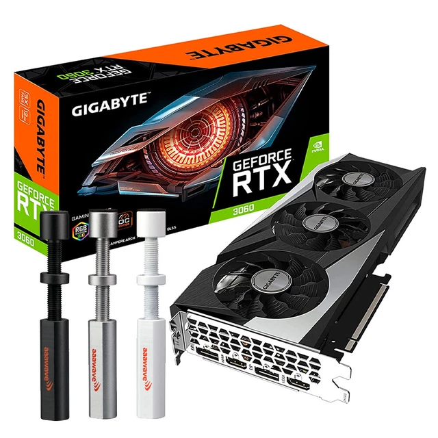 GIGABYTE GEFORCE RTX 3060 Gaming OC 12G REV2.0 Graphics Card W/ Support ...