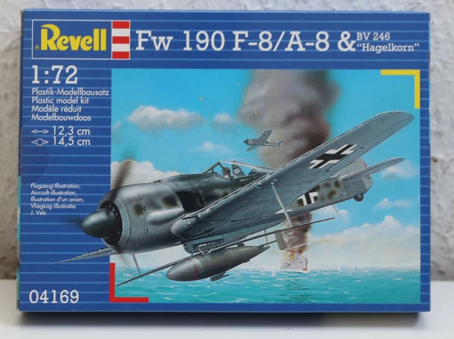 REVELL FOCKE WULF Fw 190 F-8/A-8 Airplane - 1:72 £20.81 - PicClick UK