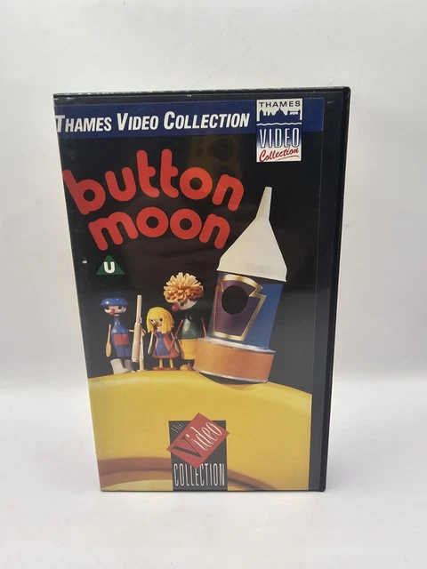 BUTTON MOON (VHS, 1987) Thames Video Collection - Ultra Rare Classic ...