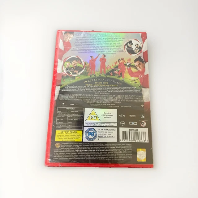 CHARLIE AND THE Chocolate Factory Johnny Depp 2 Disc Edition DVD New ...