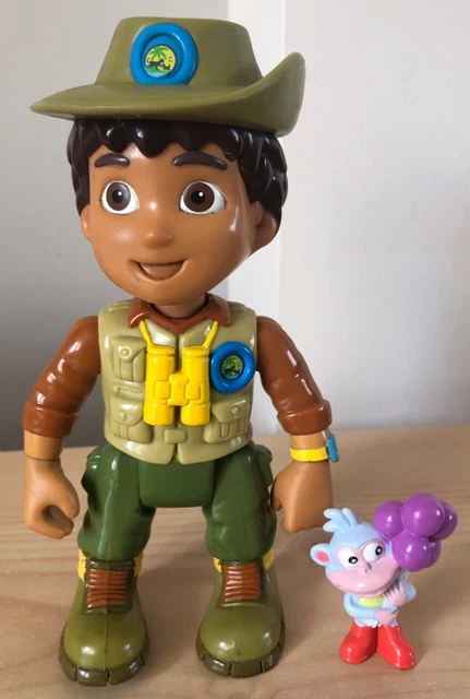 MATTEL GO DIEGO Go Safari 6" Figure Plus Boots From Dora The Explorer £ ...