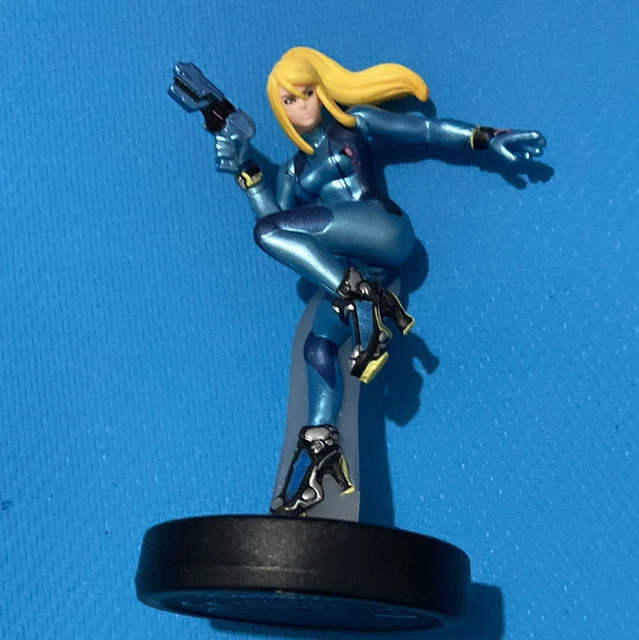 ZERO SUIT SAMUS No. 40 - Super Smash Bros - Nintendo Amiibo Toy ...
