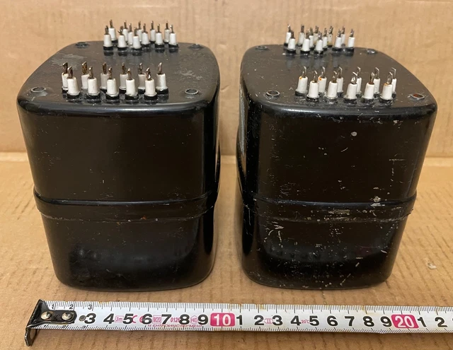WILLESDEN 625-0-625V HT Filament Oil filled Transformer Pair Parmeko ...