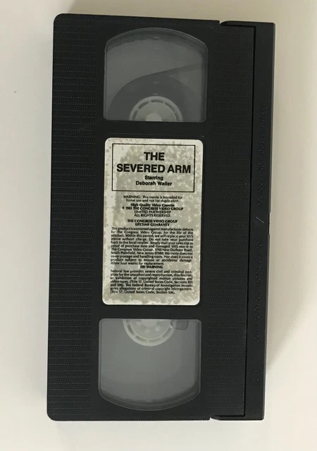 THE SEVERED ARM VHS 1973 70s Horror Slasher Congress NTSC £10.79 ...