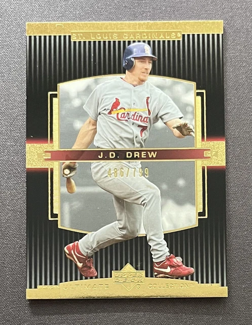 J.D. DREW/799 2002 Upper Deck Ultimate Collection #52 St Louis ...