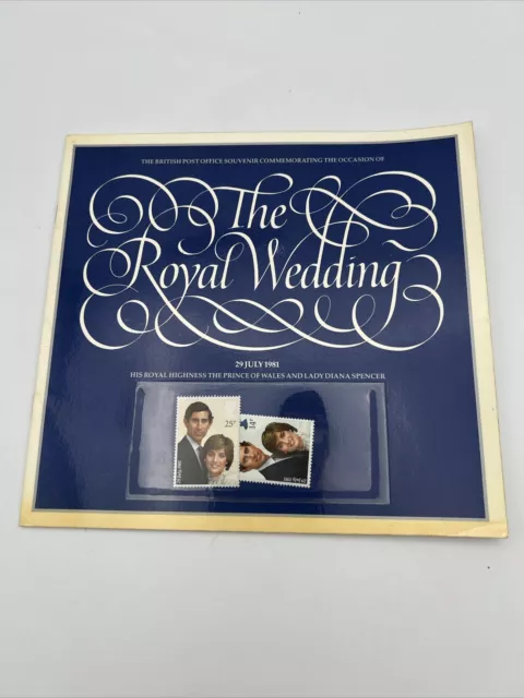 BRITISH POST OFFICE Souvenir July 29 1981 The Royal Wedding Booklet ... BRITISH POST OFFICE Souvenir July 29 1981 The Royal Wedding Booklet ...