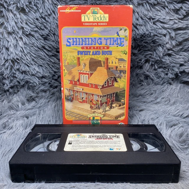 TV TEDDY SHINING Time Station VHS Tape 1993 Sweet And Sour - Thomas ...