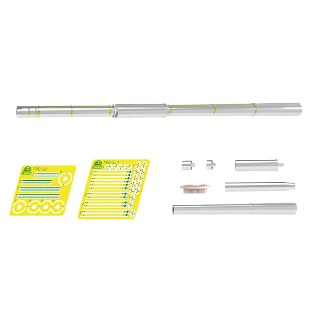 1/35 SCALE DURABLE Metal Barrel Shell Kit For T-90 Tank AH35A050 Model ...