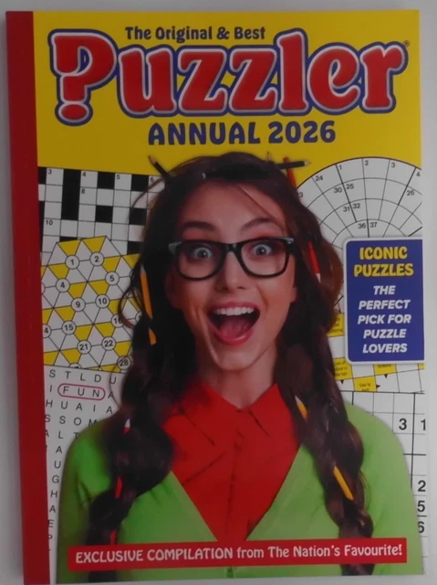 PUZZLER MAGAZINE ANNUAL 2026 Exclusive Compilation from The Nation's ...