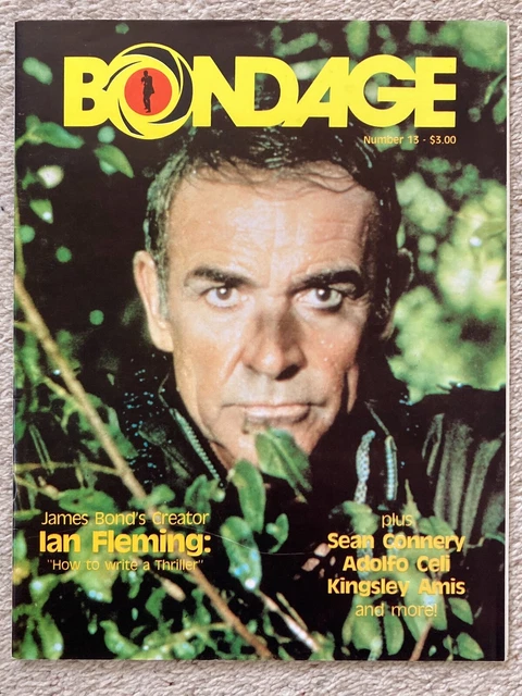 Vintage Bondage 13 James Bond 007 Sean Connery Ian Fleming Diamonds Are