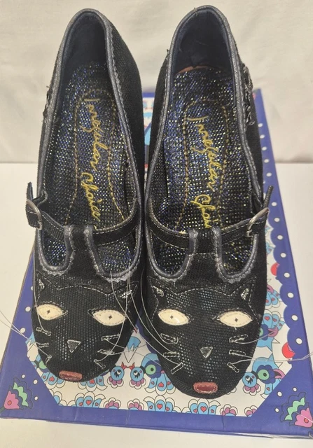 IRREGULAR CHOICE CHEESE IN TOAST MOUSE WEDGE QUIRKY SHOES WITH BOX size ...