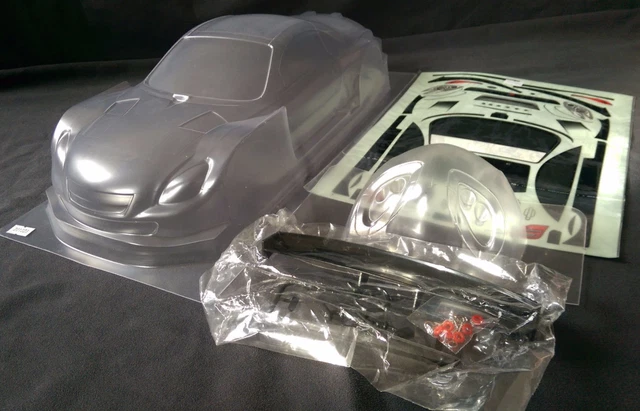 RC 1:10 DRIFT Car 190mm Clear Body Shell Lexus DTM fits Tamiya Yokomo ...