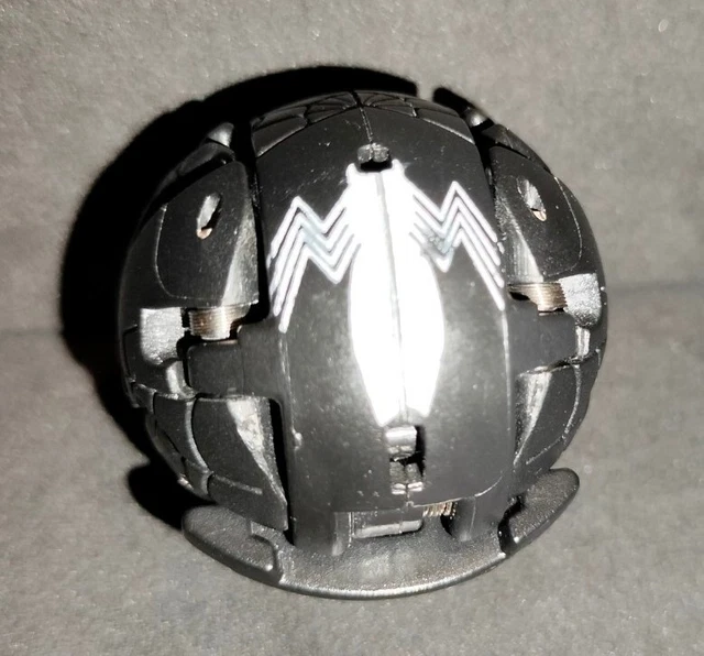 BAKUGAN MARVEL SPIDERMAN Symbiote Suit Venom Spider-Man Rare Highly ...