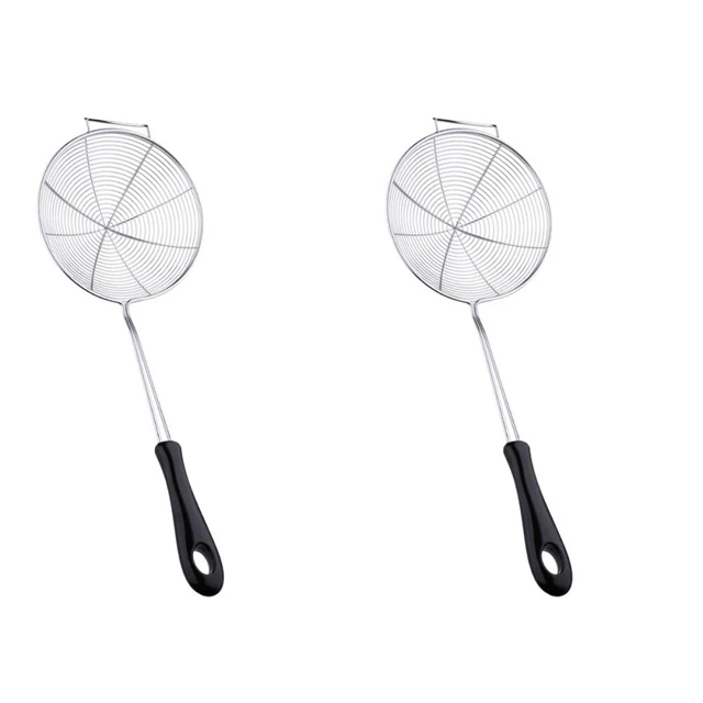 MESH LEBENSMITTEL SIEB Mesh Pfanne Mesh Sieb Mesh Skimmer Pasta Sieb ...