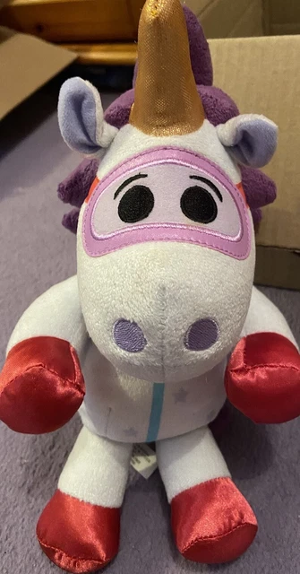 PELUCHE CBEEBIES GO Jetters 12"" Talking Ubercorn unicorno giocattolo ...
