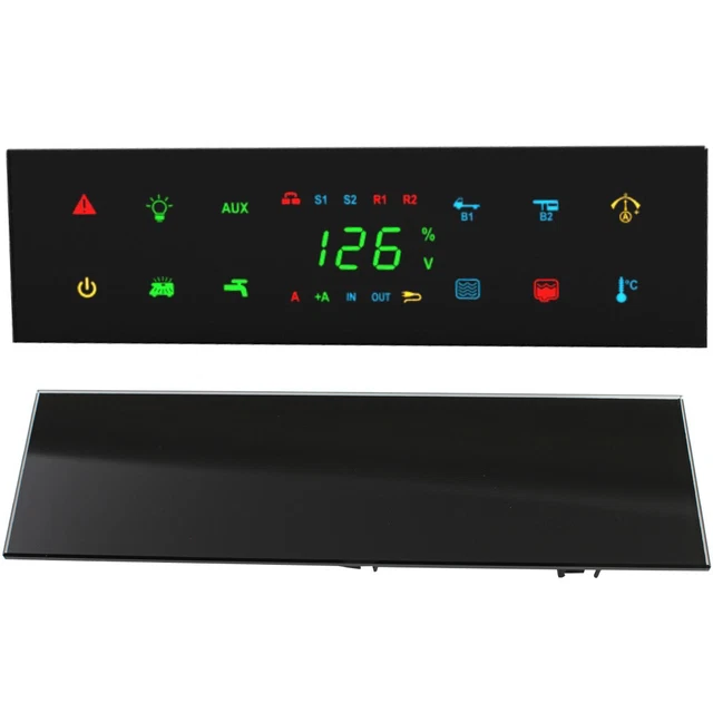 COMMANDE NORDELETTRONICA PANNEAU de contrôle NE266 camping-car camping-car caravane verre EUR ...