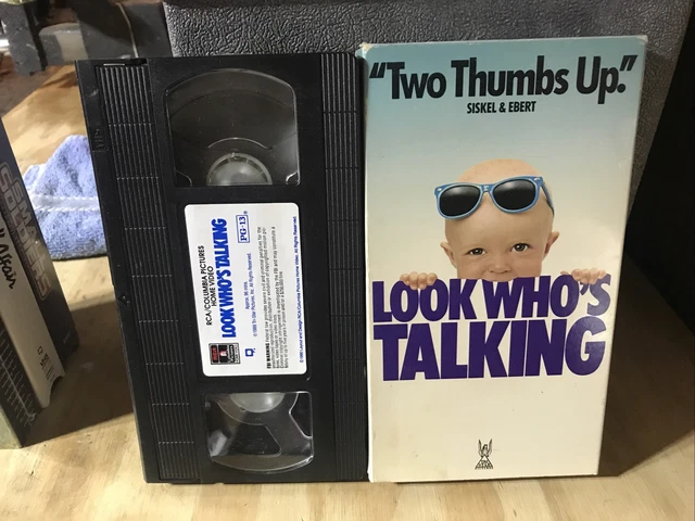 LOOK WHO’S TALKING Vhs John Travolta Kirstie Alley!!!! £4.81 - PicClick UK