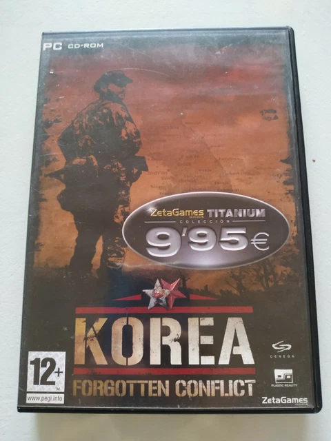 KOREA FORGOTTEN CONFLICT - juego para PC Cd-Rom Edition Espagne Pal ...
