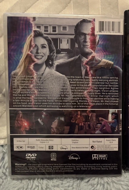 MARVEL DVD wandavision mini Series One DVD season 1 First £12.99 ...
