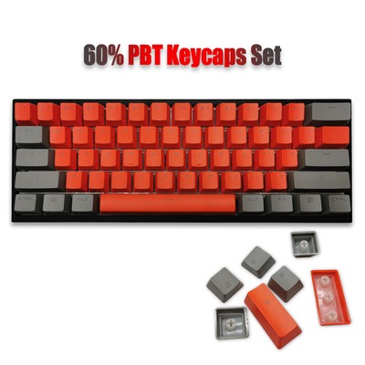 104 RED PBT Double Shot Keycaps Set US-Layout for Cherry Mechanical ...
