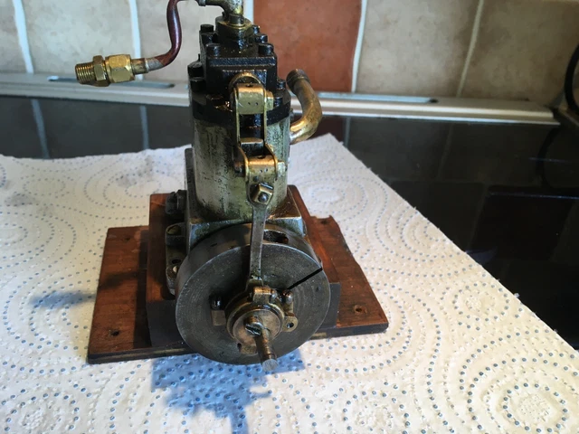 “BOUCHER “ TWIN Steam Engine Ran At 60 Psi £235.00 - PicClick UK