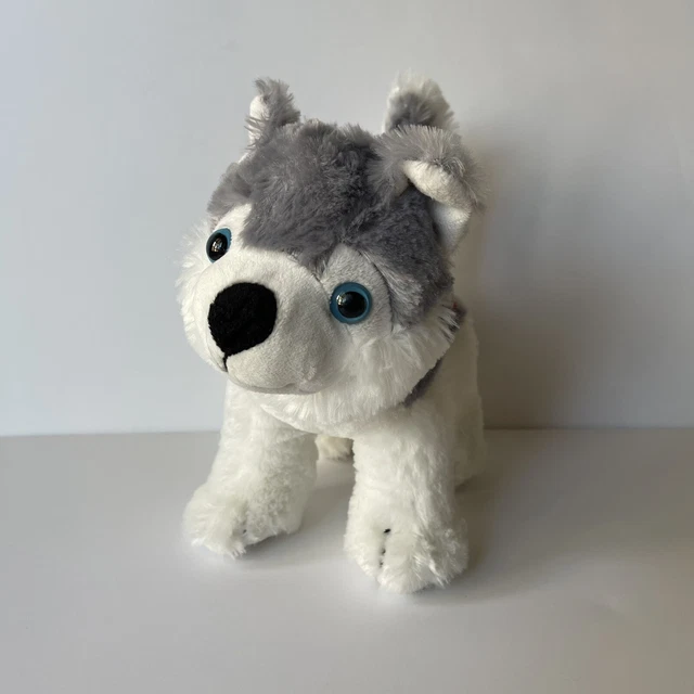 GREAT WOLF LODGE Gray Plush WOLF Stuffed Animal TOY 10.5" Fiesta Walk ...